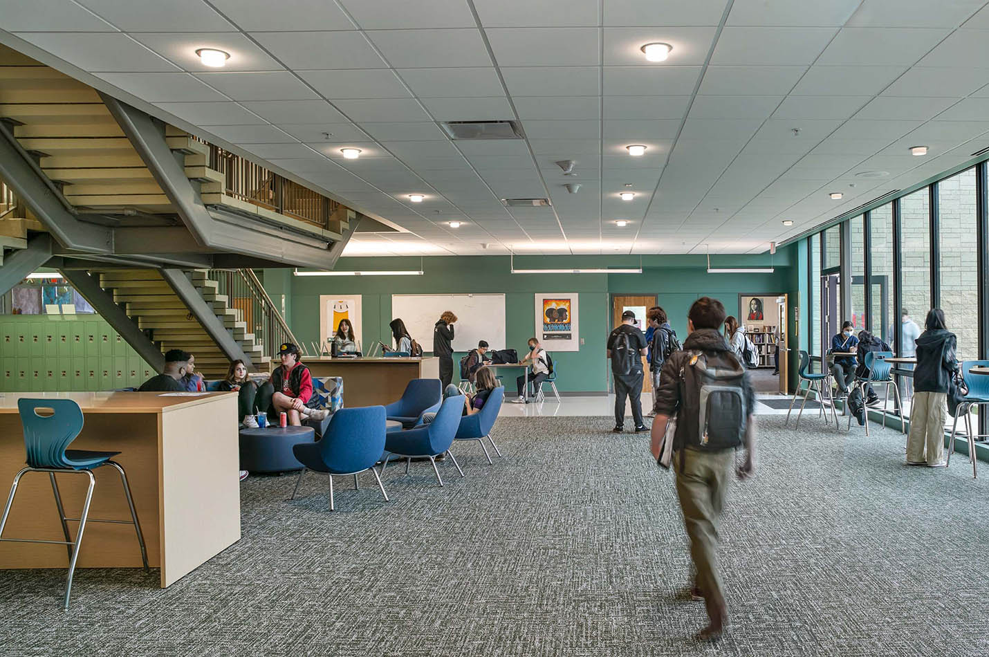 Renovated high school conversion